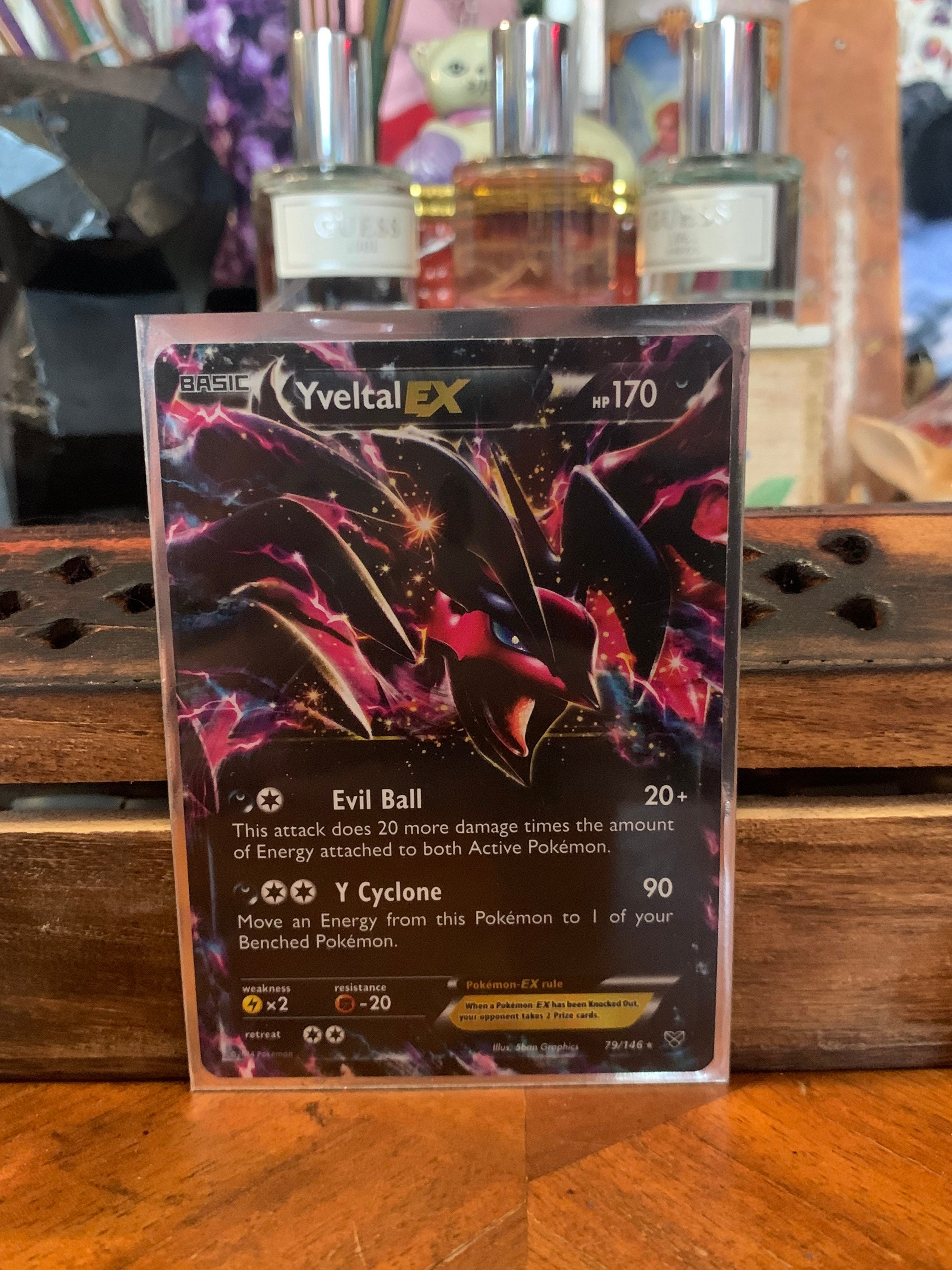 Pokemon Yveltal Card