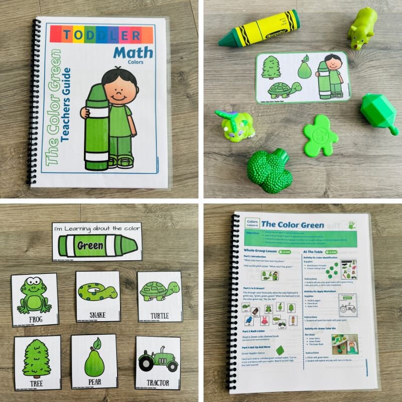 Learning Colors Printables Color Green Lesson Plans, Activities, and ...
