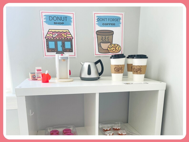 Donut Shop Dramatic Play Printables - Etsy