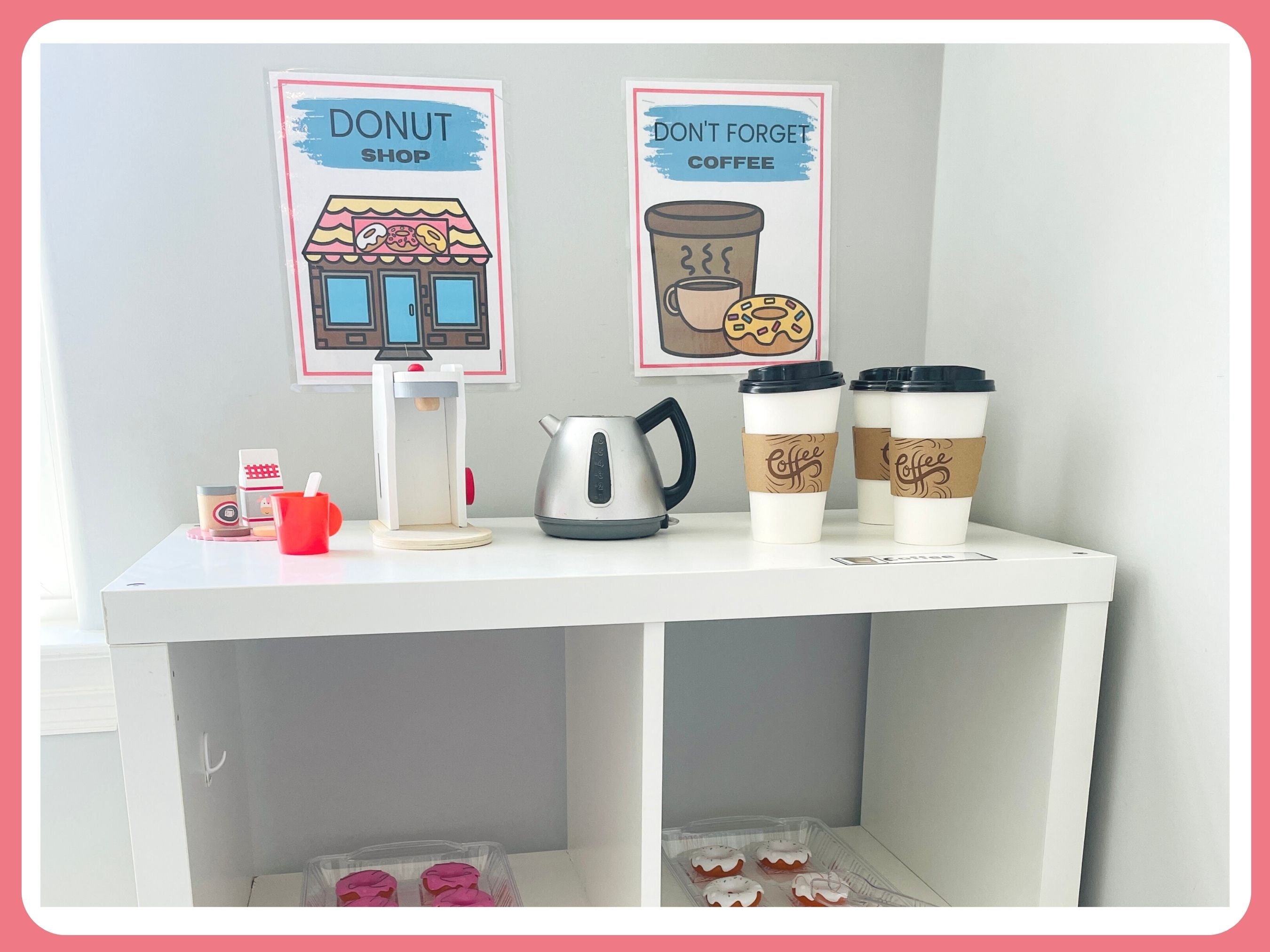 Donut Shop Dramatic Play Printables - Etsy