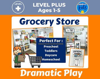 Grocery Store Dramatic Play Center / Pretend Play / Elementary School ...