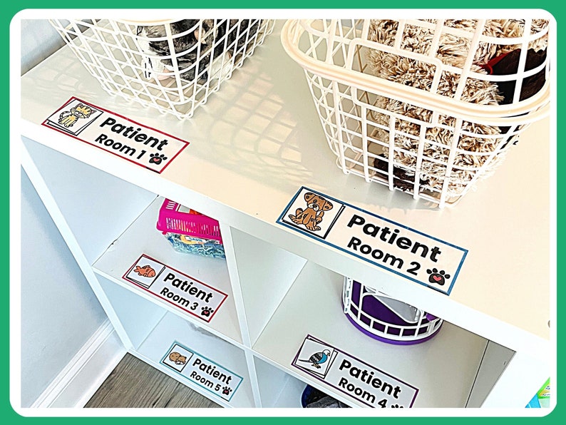 Vet Clinic Dramatic Play - Etsy