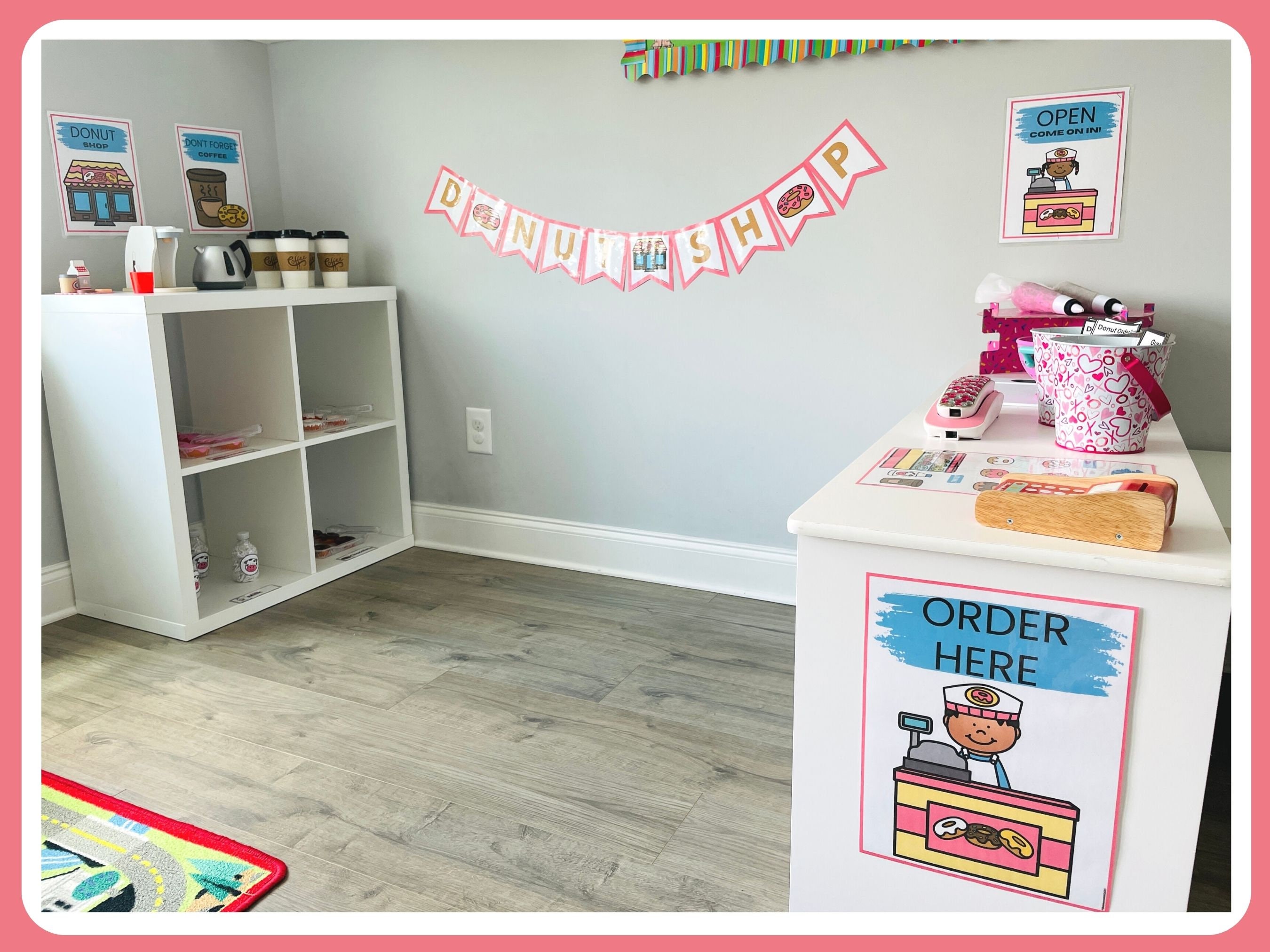 Donut Shop Dramatic Play Printables - Etsy