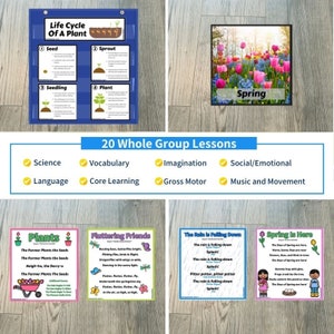 SPRING PRESCHOOL THEME: Thematic Lesson Plans for Daycare and Preschool ...