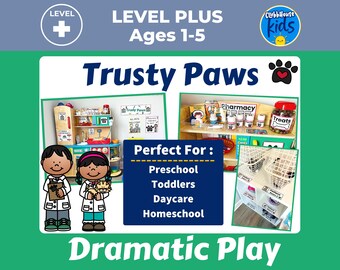 Vet Dramatic Play Checklist, Vet Pretend Preschool Paperwork ...