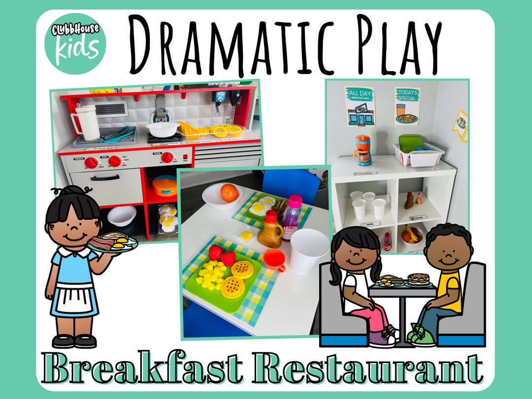 Dramatic Play Restaurant - Etsy