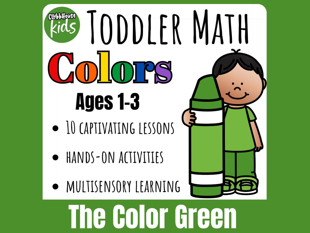 Learning Colors Printables Color Green Lesson Plans, Activities, and ...