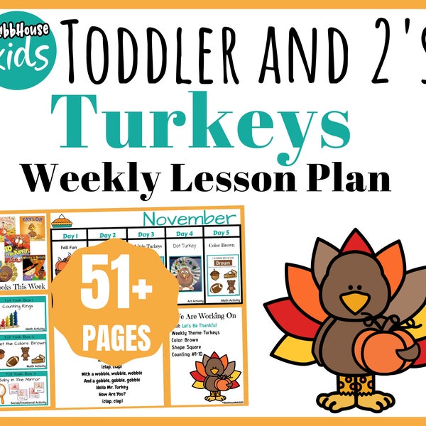 Daycare Lesson Plan - Etsy