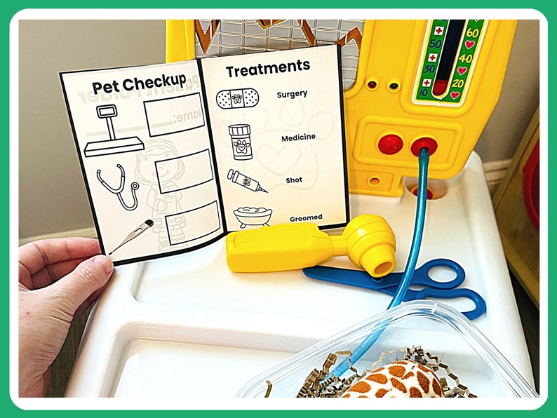 Vet Clinic Dramatic Play - Etsy