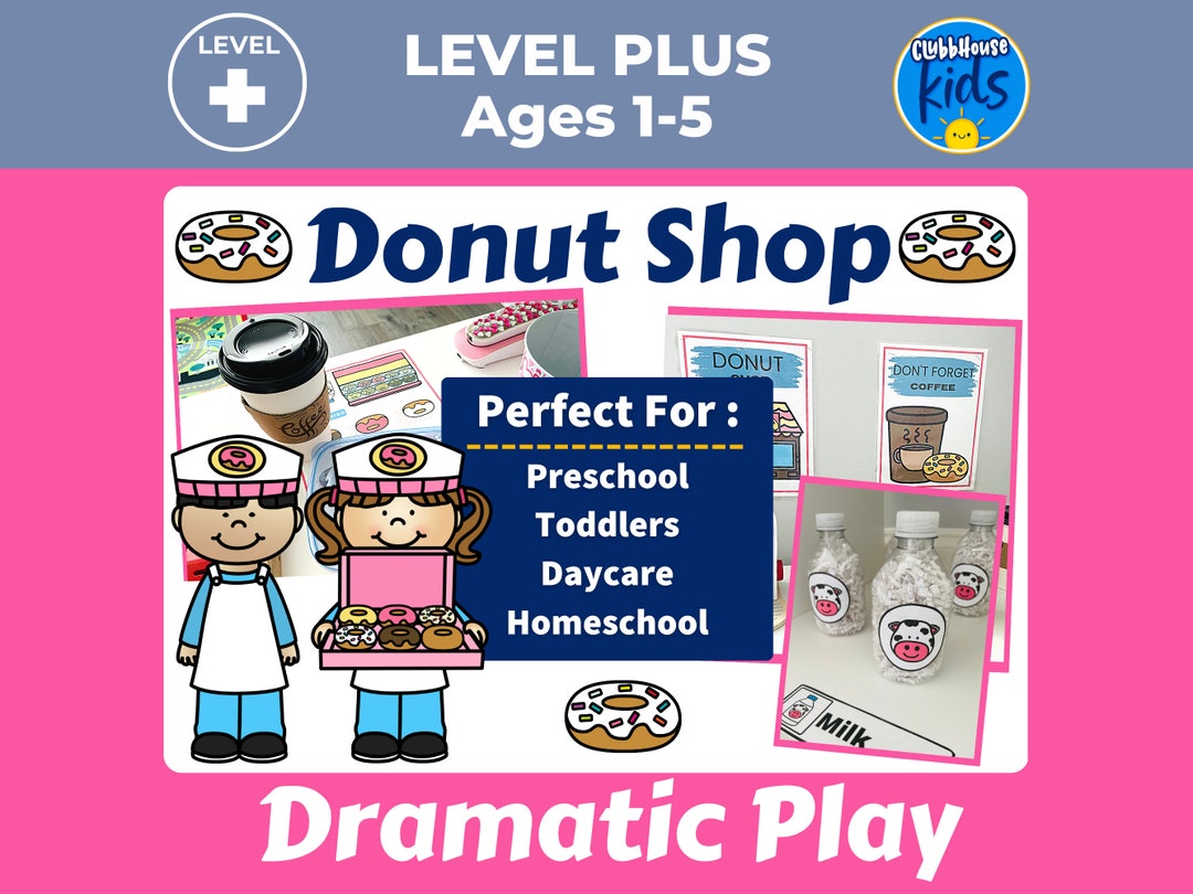 Donut Shop Dramatic Play Printables - Etsy