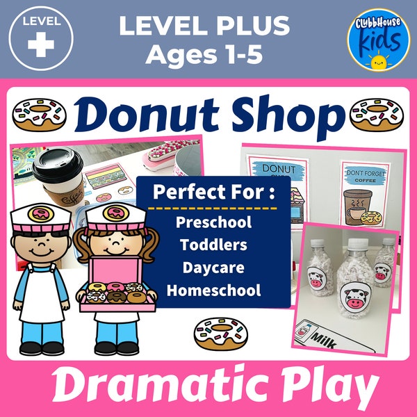 Donut Shop Dramatic Play - Etsy