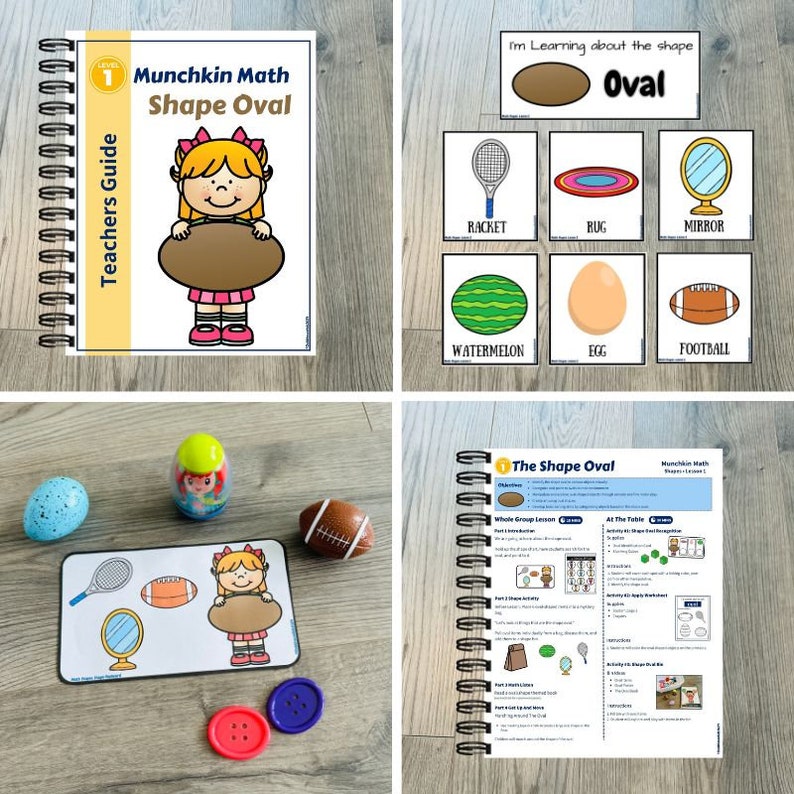 Shape Oval Curriculum, Learning Shapes, Oval Activities, Toddler and 2 ...