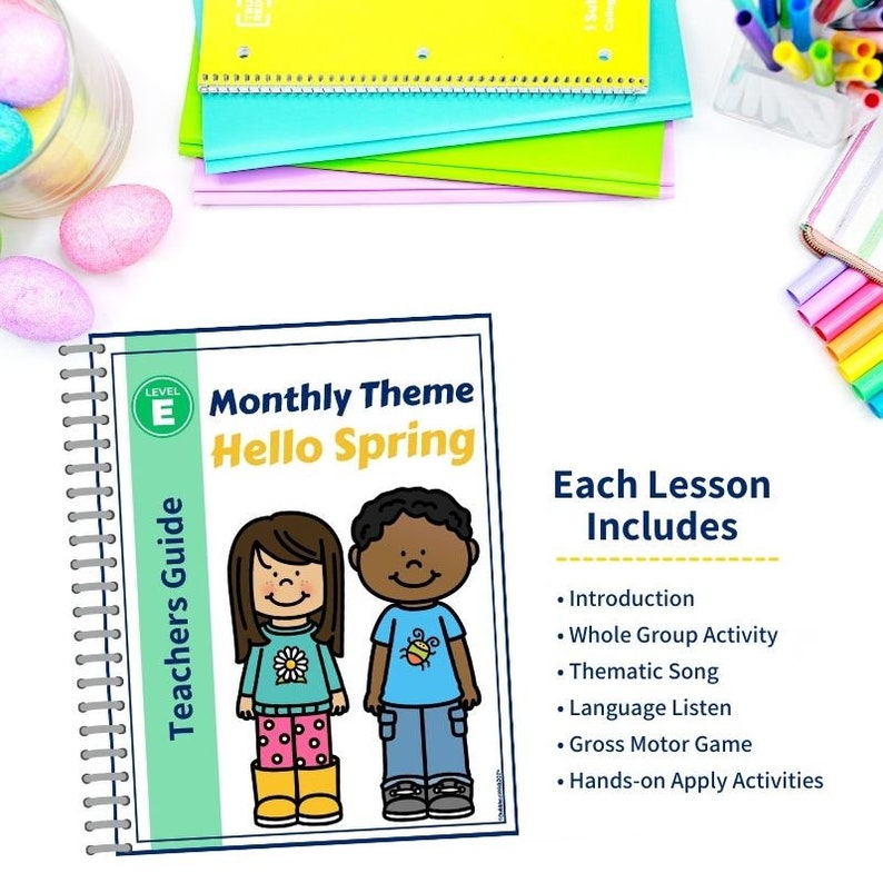 SPRING PRESCHOOL THEME: Thematic Lesson Plans for Daycare and Preschool ...
