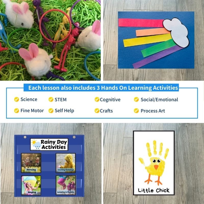 SPRING PRESCHOOL THEME: Thematic Lesson Plans for Daycare and Preschool ...