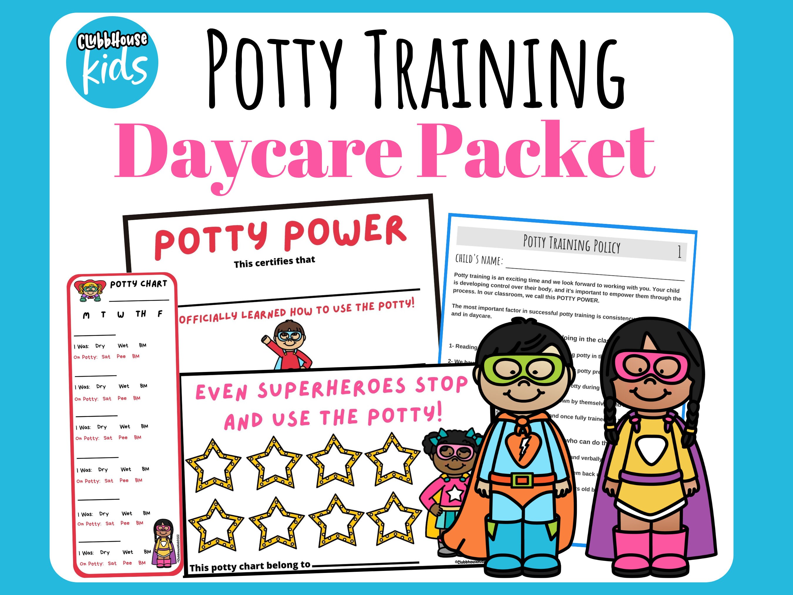 Potty Training in Daycare - Etsy