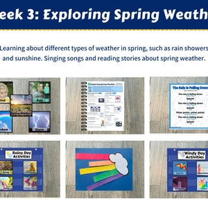 SPRING PRESCHOOL THEME: Thematic Lesson Plans for Daycare and Preschool ...