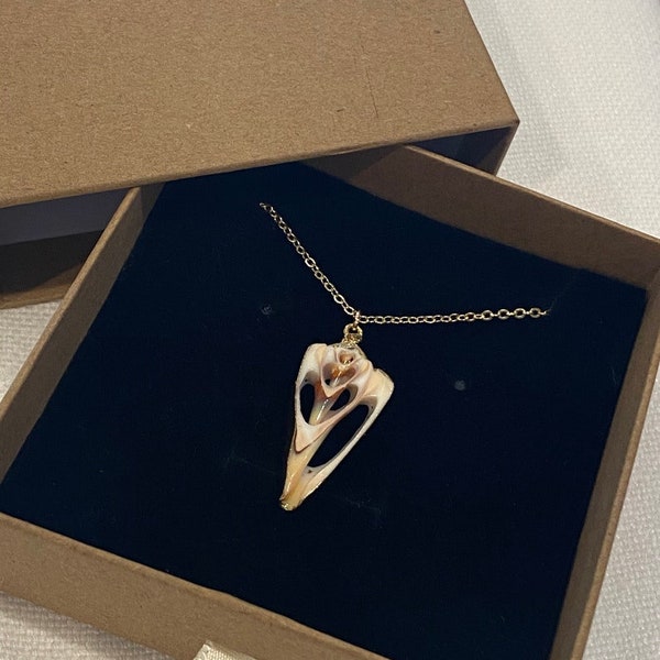 Cut Shell Necklace - Etsy