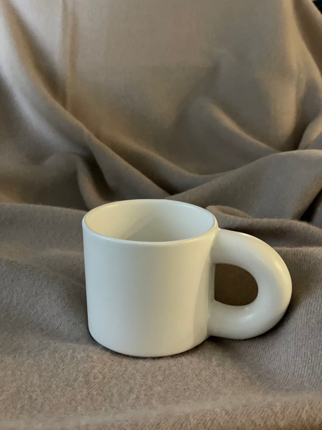 Ceramic Coffee Mugs, Very Modern and Sleek Design, Thick Handle, Off ...