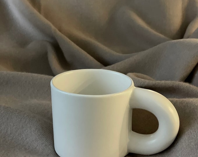 Ceramic Coffee Mugs, Very Modern and Sleek Design, Thick Handle, Off ...