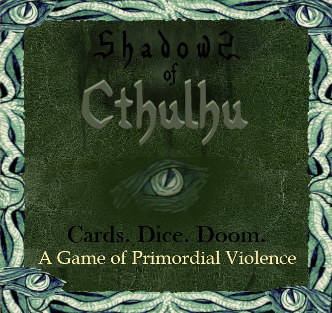 Cthulhu: Cards Dice and Doom - Etsy