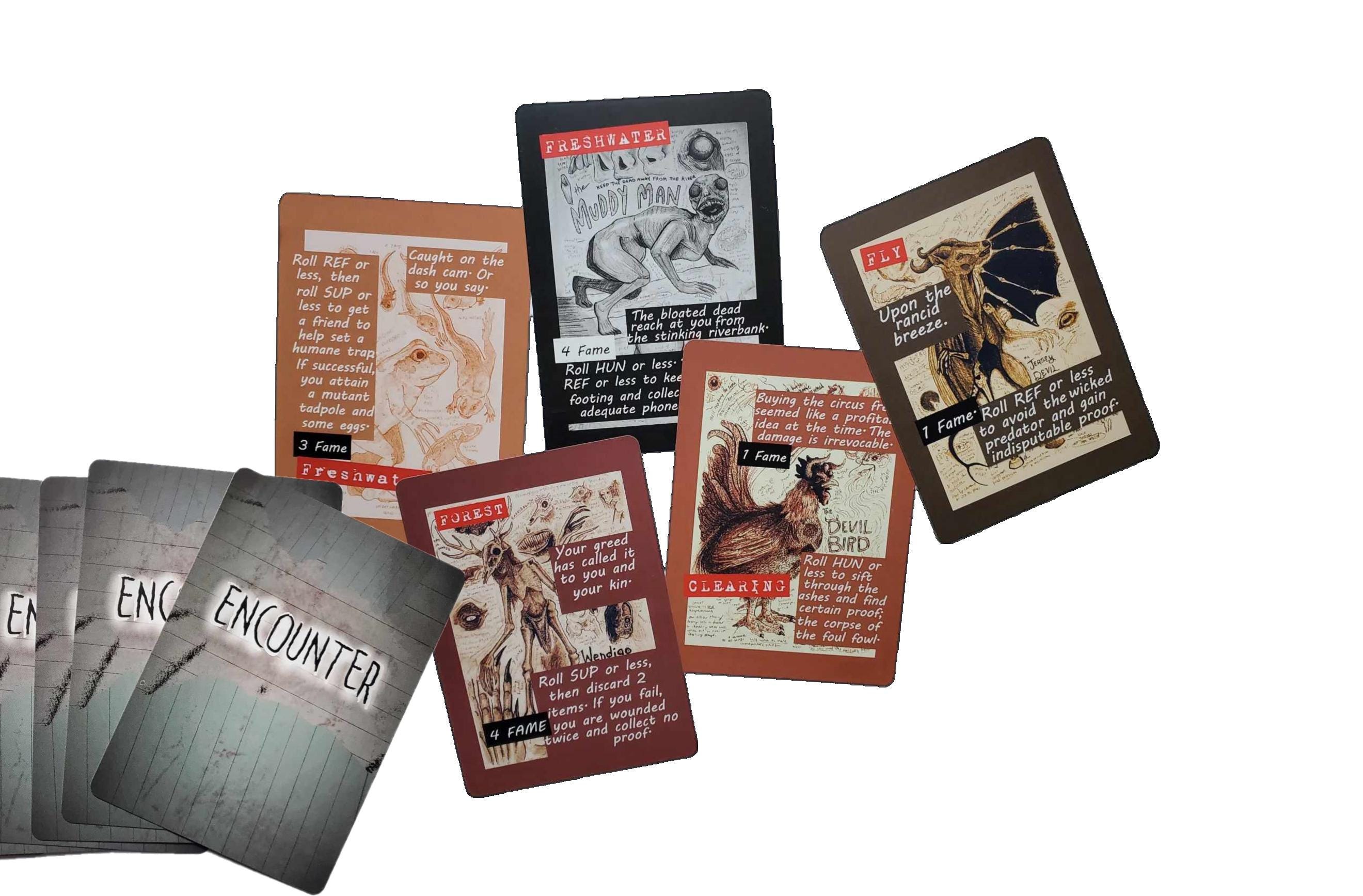 Cryptid Hunter: All Alone (solo-player Game) - Etsy