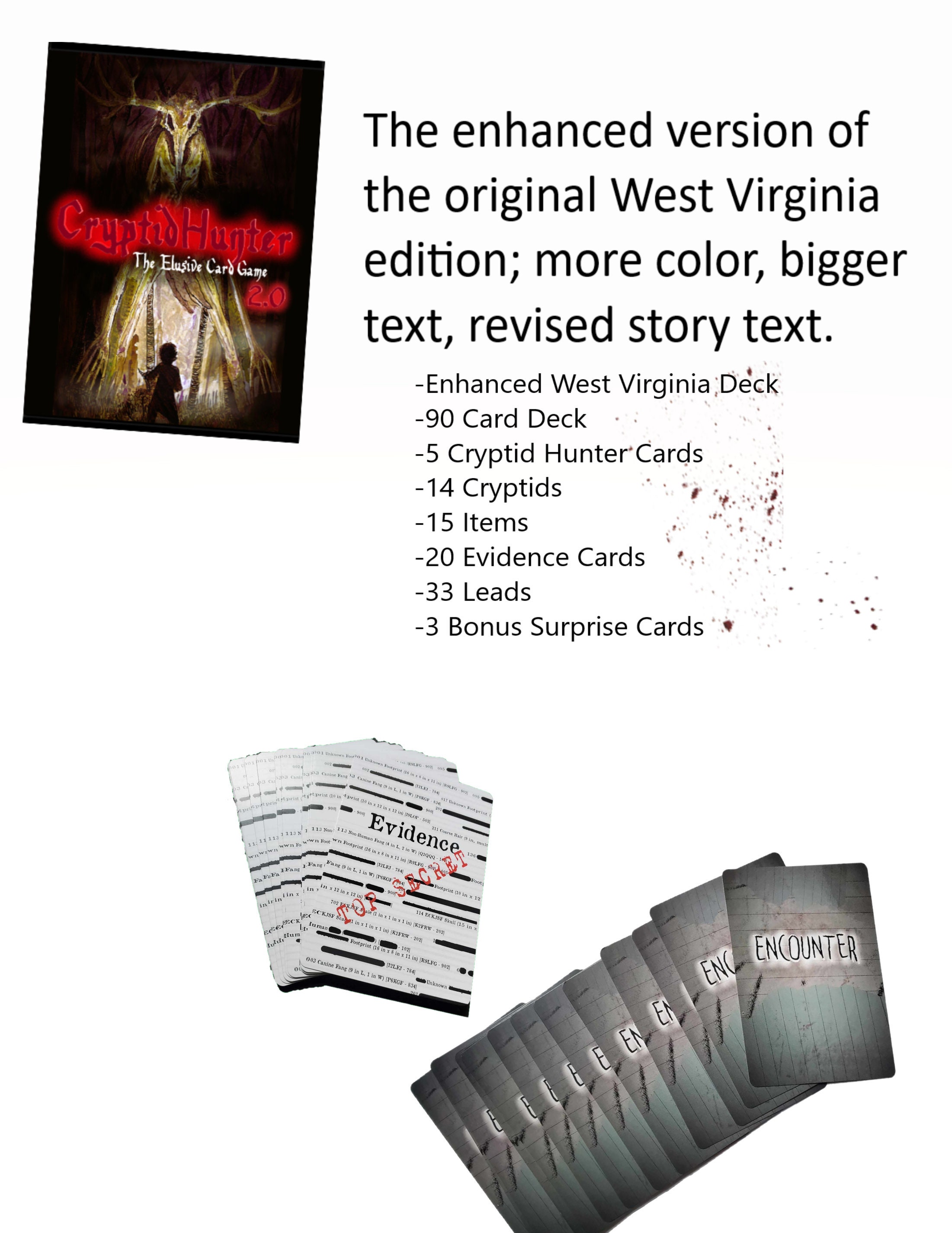 Cryptid Hunter: the Elusive Card Game 2.0 - Etsy