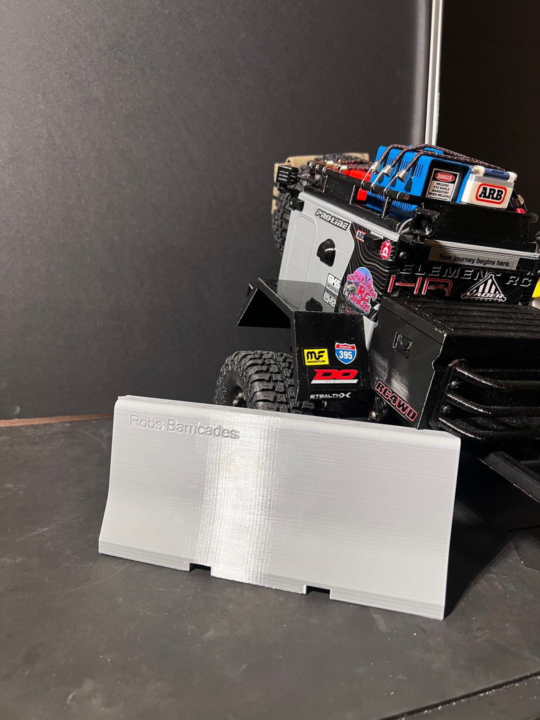 1/10 Scale Barrier - Etsy