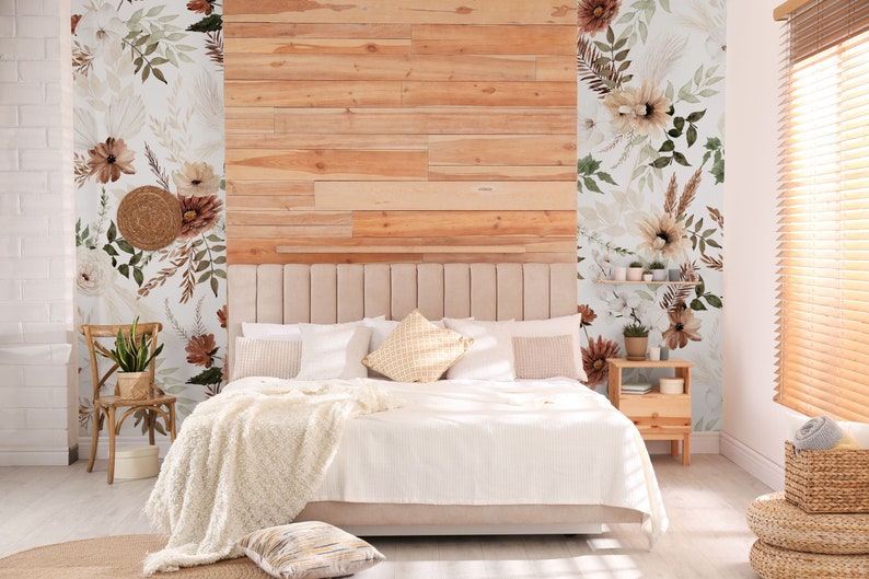 Ana (white) Wallpaper - Etsy