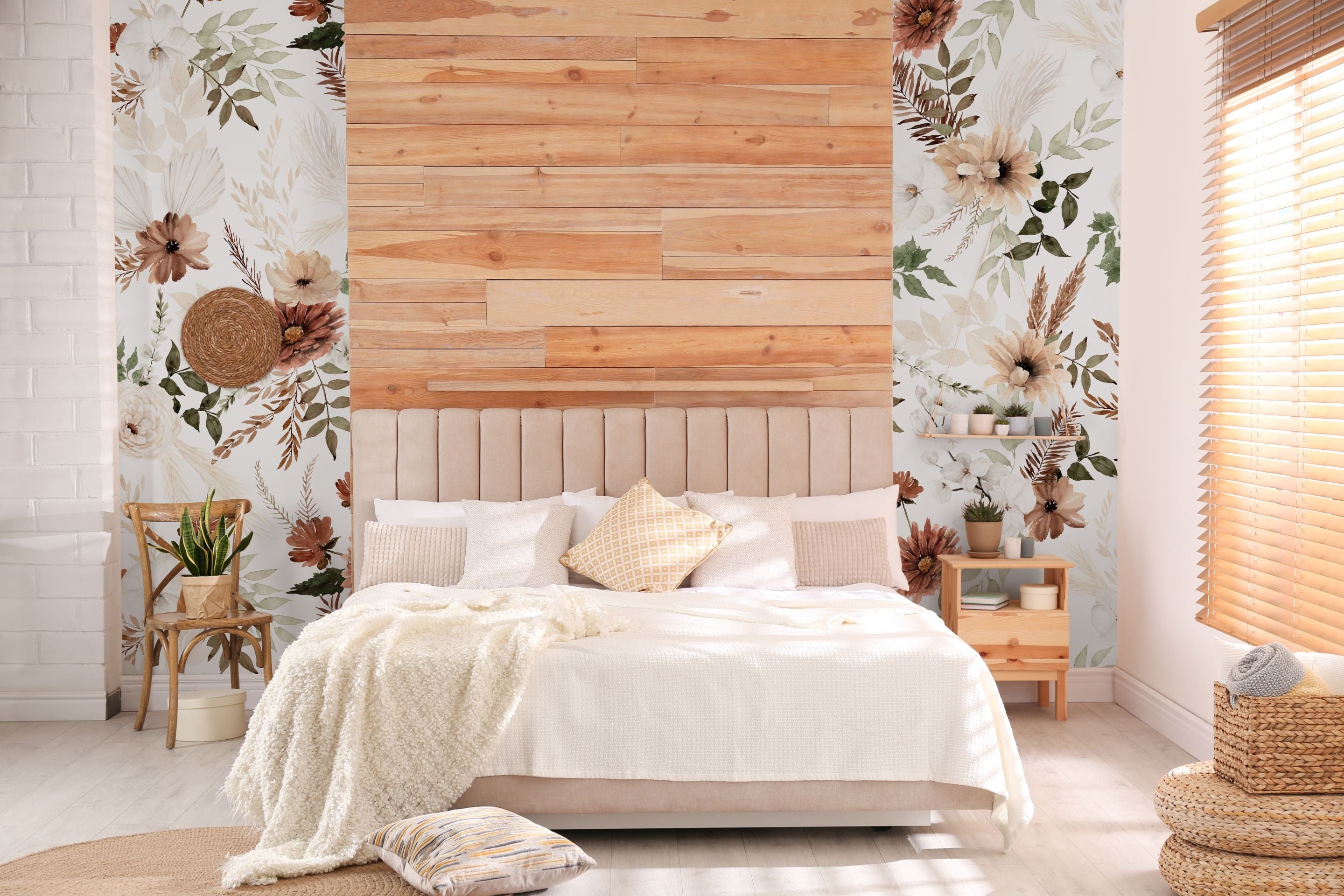 Ana (white) Wallpaper - Etsy