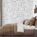Letterman (grey) Wallpaper - Etsy