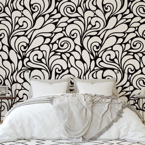 Flowers of Jade Wallpaper - Etsy