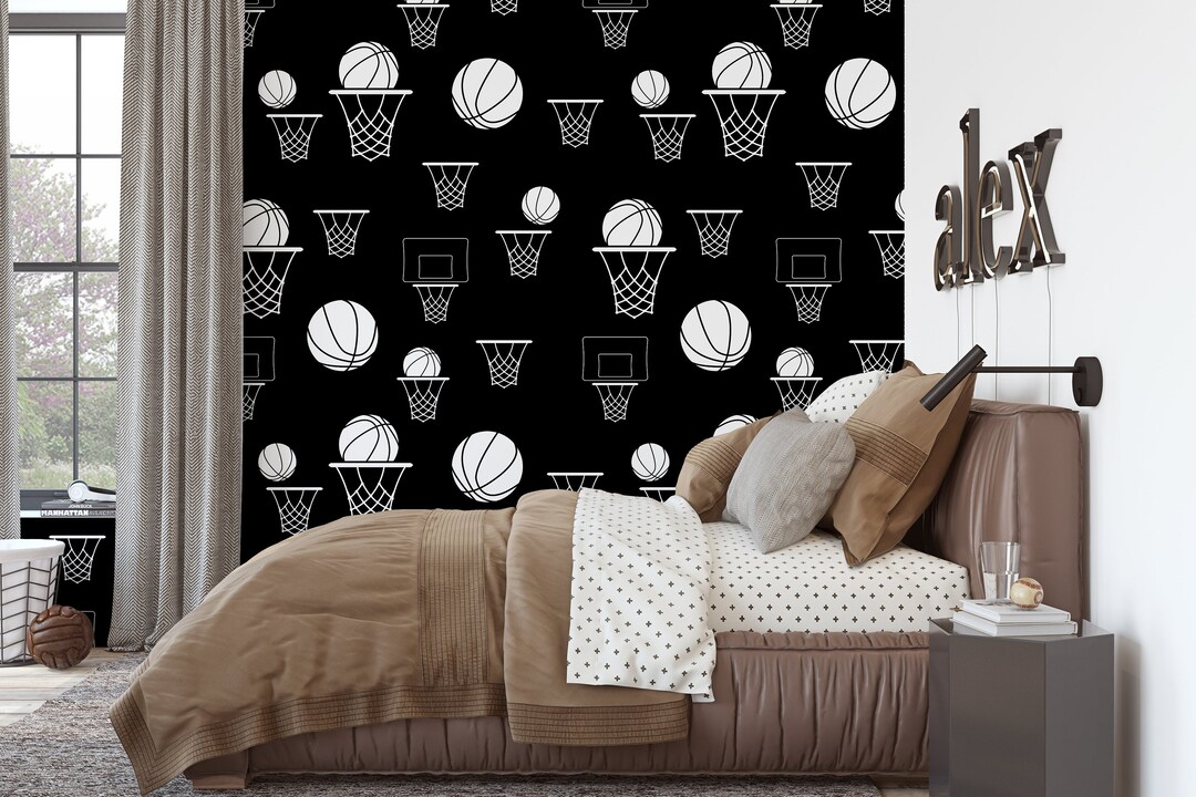 Hoops Wallpaper - Etsy