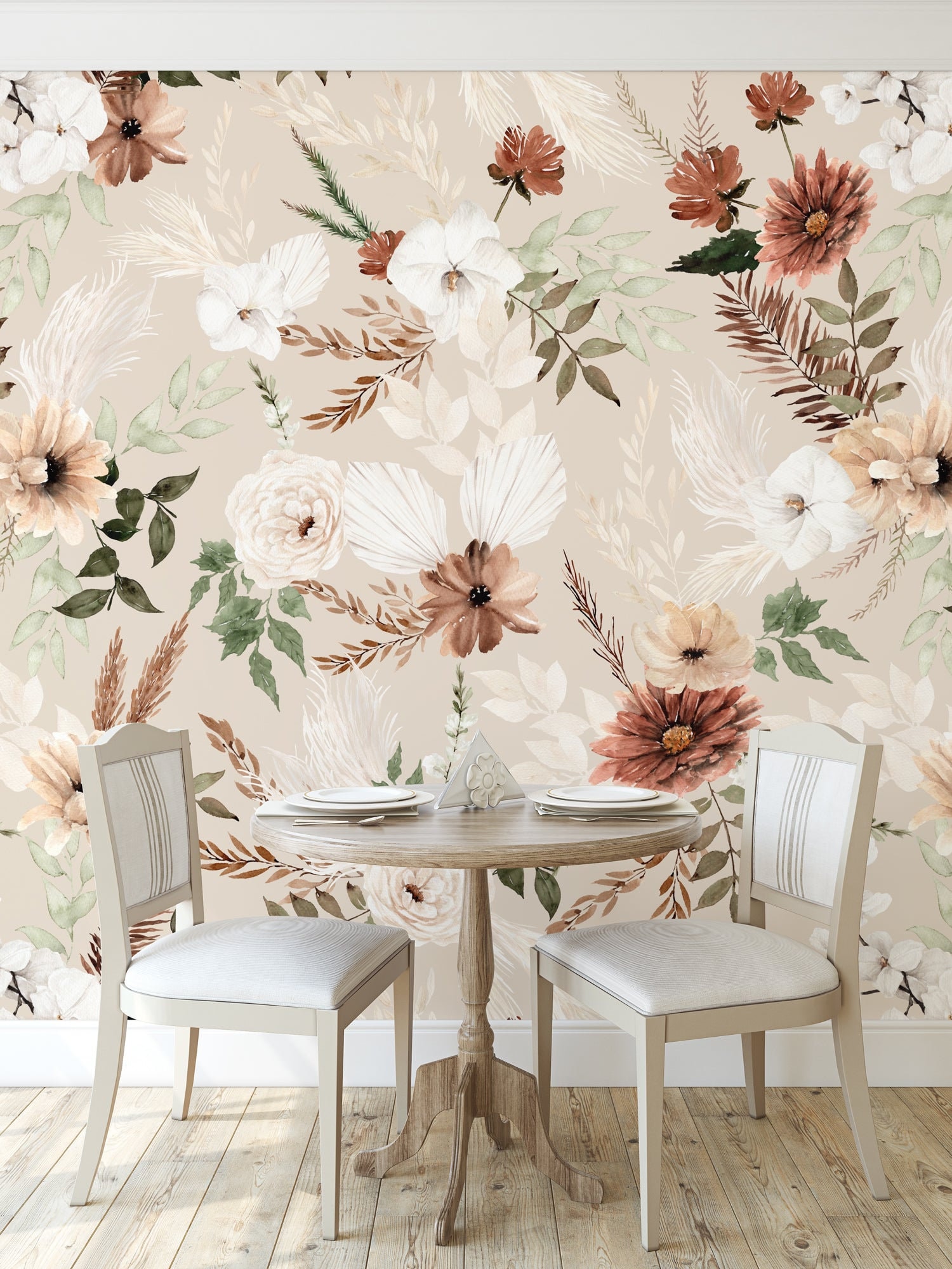 Ana tan Wallpaper - Etsy