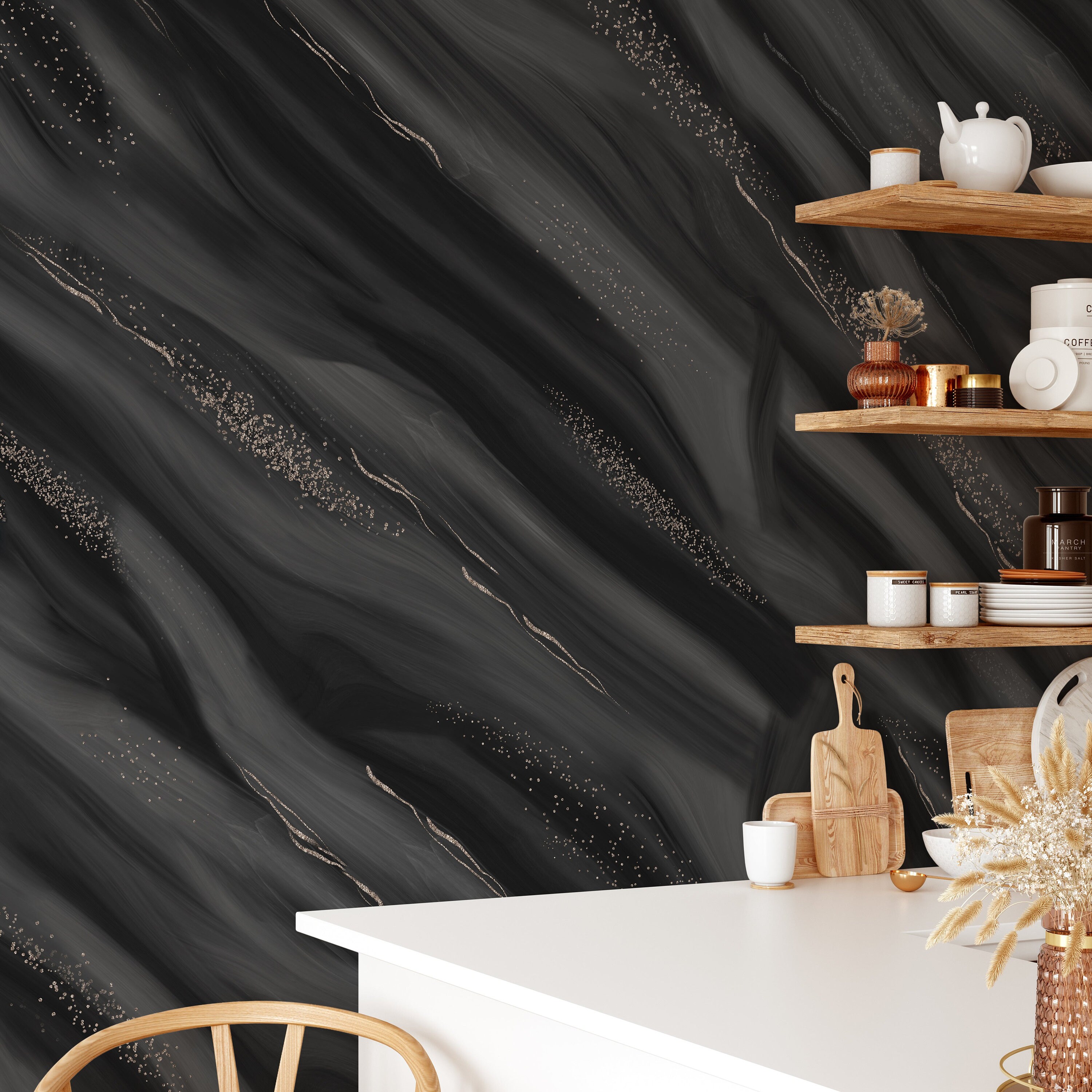 Midnight Mood Wallpaper - Etsy