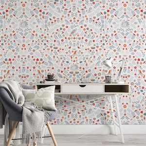 Storybook Wallpaper - Etsy