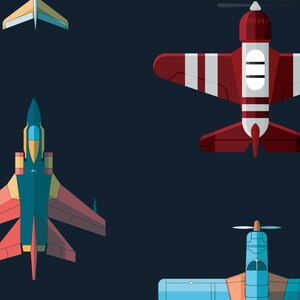 Aviator Wallpaper - Etsy