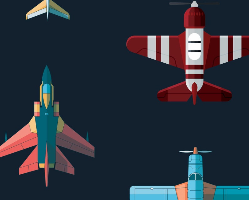 Aviator Wallpaper - Etsy