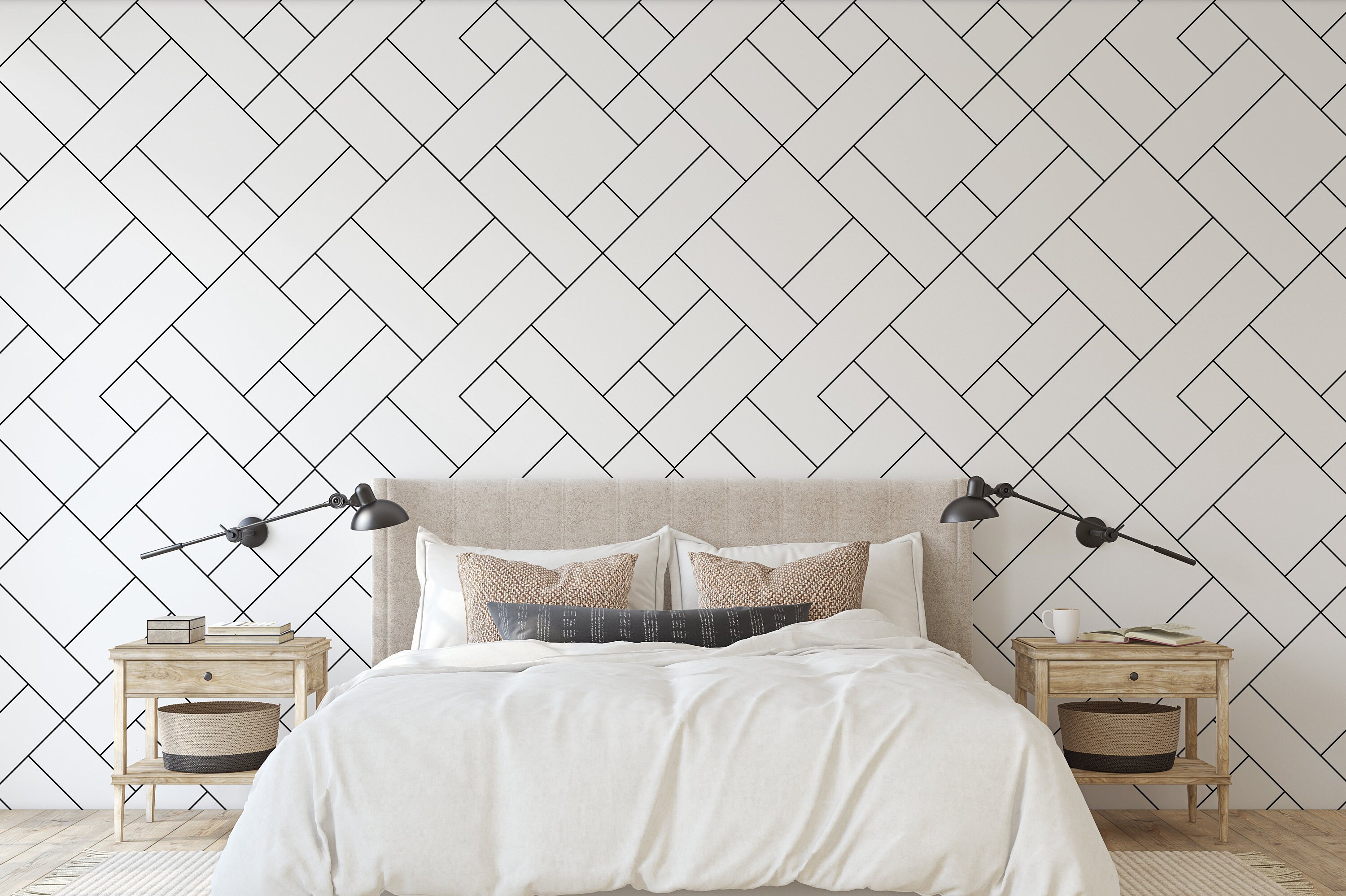 Check Mate Wallpaper - Etsy