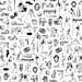 Letterman (black) Wallpaper - Etsy