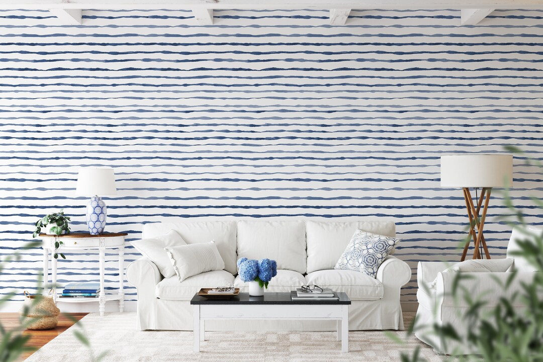 OC Ocean Blue Wallpaper - Etsy