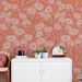 Georgia pink Wallpaper - Etsy