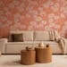 Georgia pink Wallpaper - Etsy