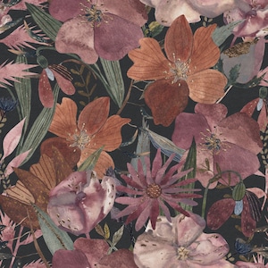 Edith Wallpaper - Etsy