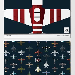 Aviator Wallpaper - Etsy