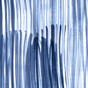 Indigo Wallpaper - Etsy
