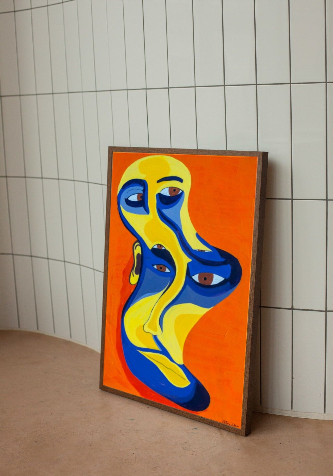 Metamorphosis Art Print: Surrealist Face Wall Decor - Etsy