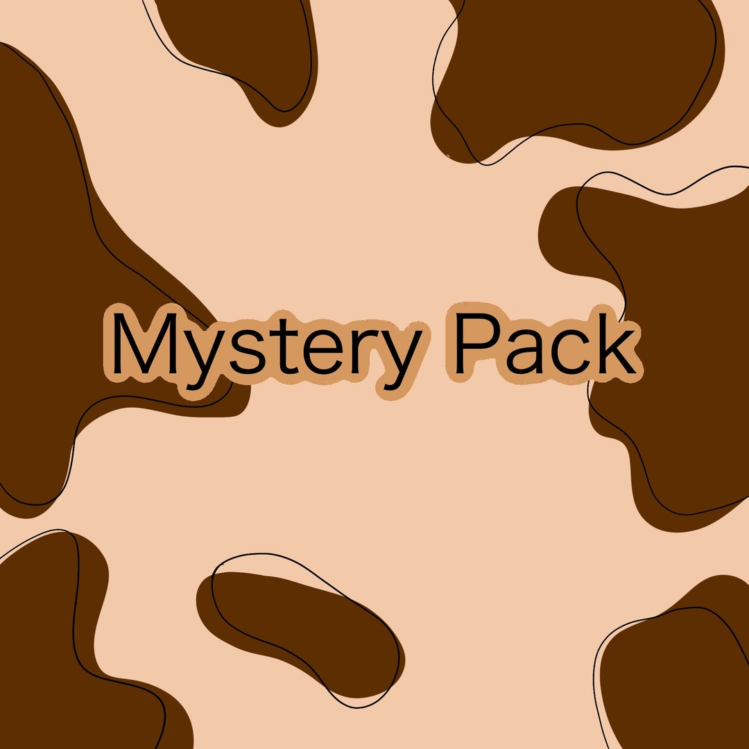 Mystery Sticker Pack: Hand-drawn Waterproof Vinyl Decals - Etsy