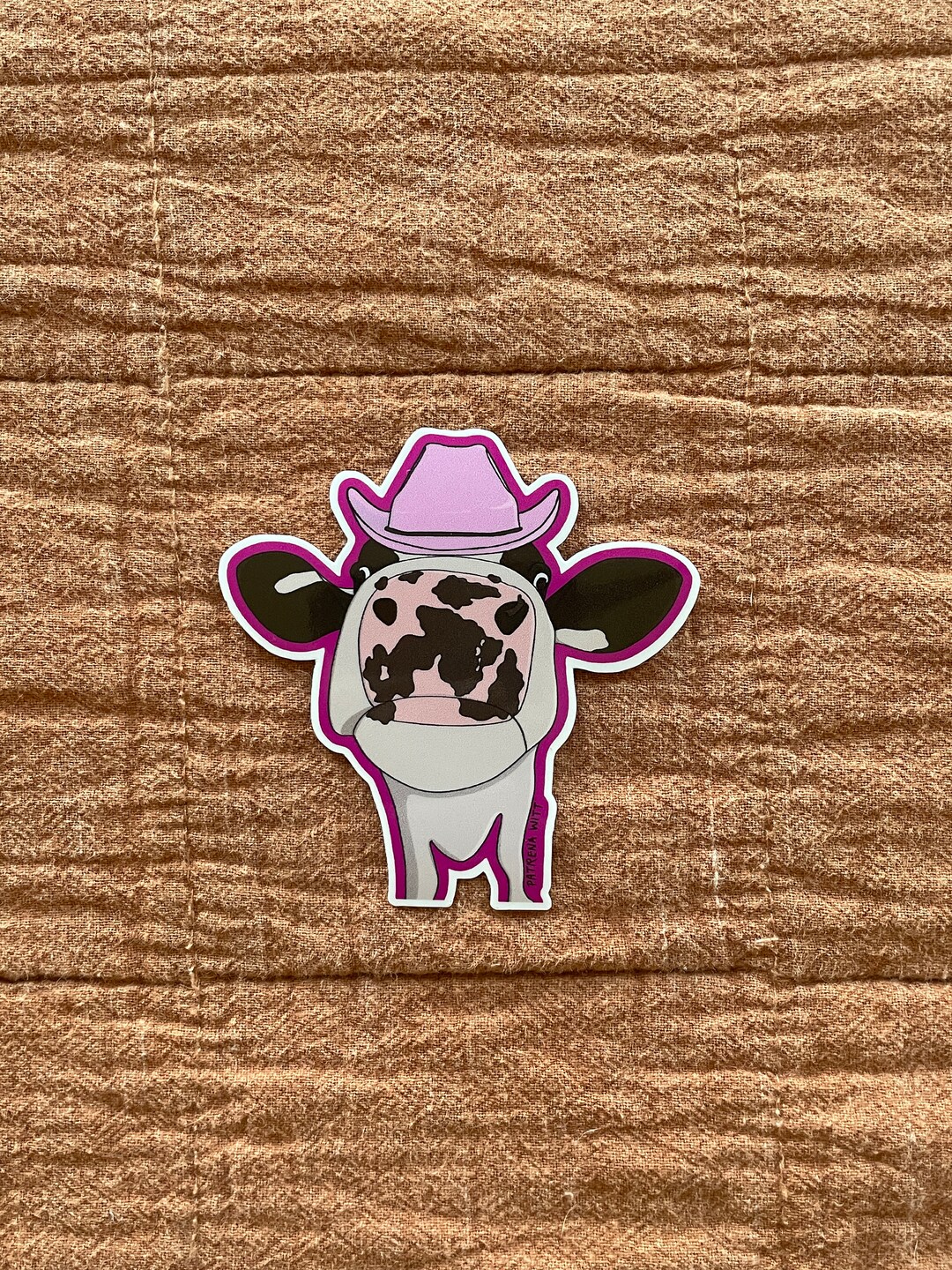 Cow Sticker | Cowboy Stickers | Stickers for Hydroflask | Laptop ...