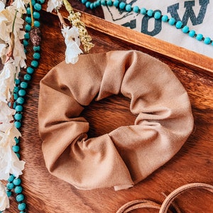 Western Boho Cowgirl Fall Neutral Handmade Scrunchie Pattern Set - Etsy