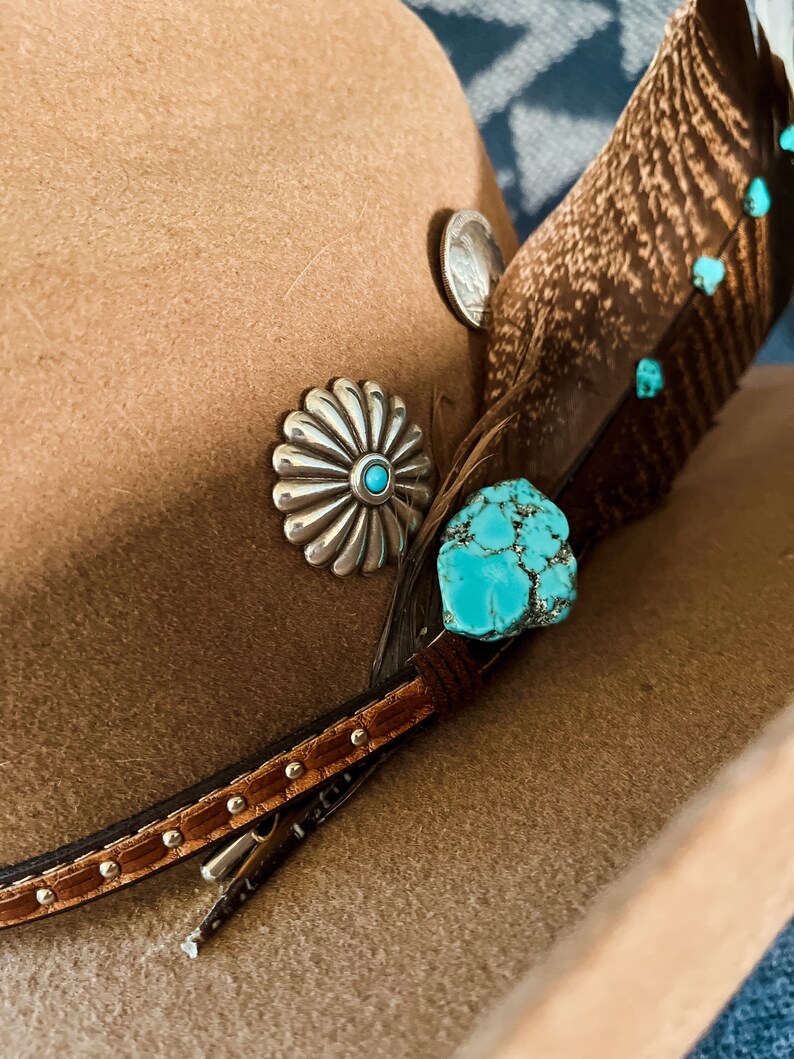 Turquoise Slab Stainless Steel Lapel / Hat Pins - Etsy